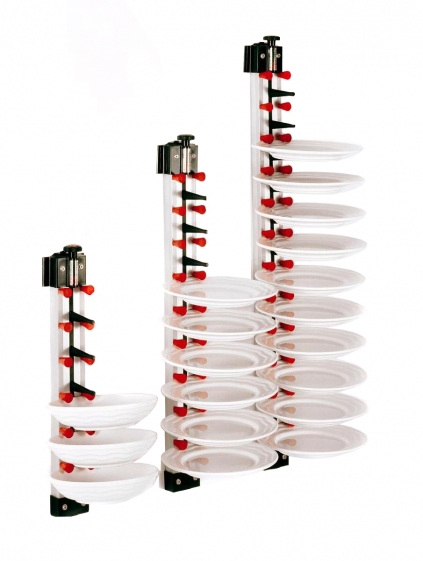 PLATEMATE Wall Mounted Plate Stacking Unit