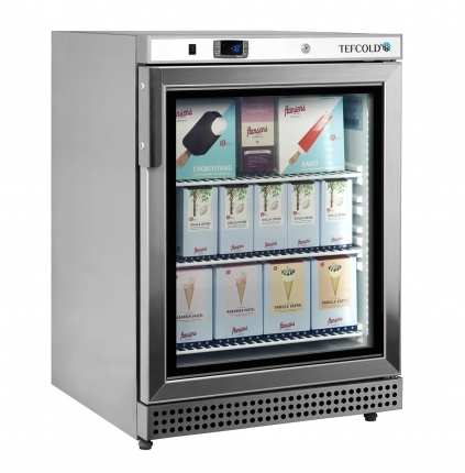 Tefcold UF200VSG 200L Undercounter Single Door Stainless Steel Display ...